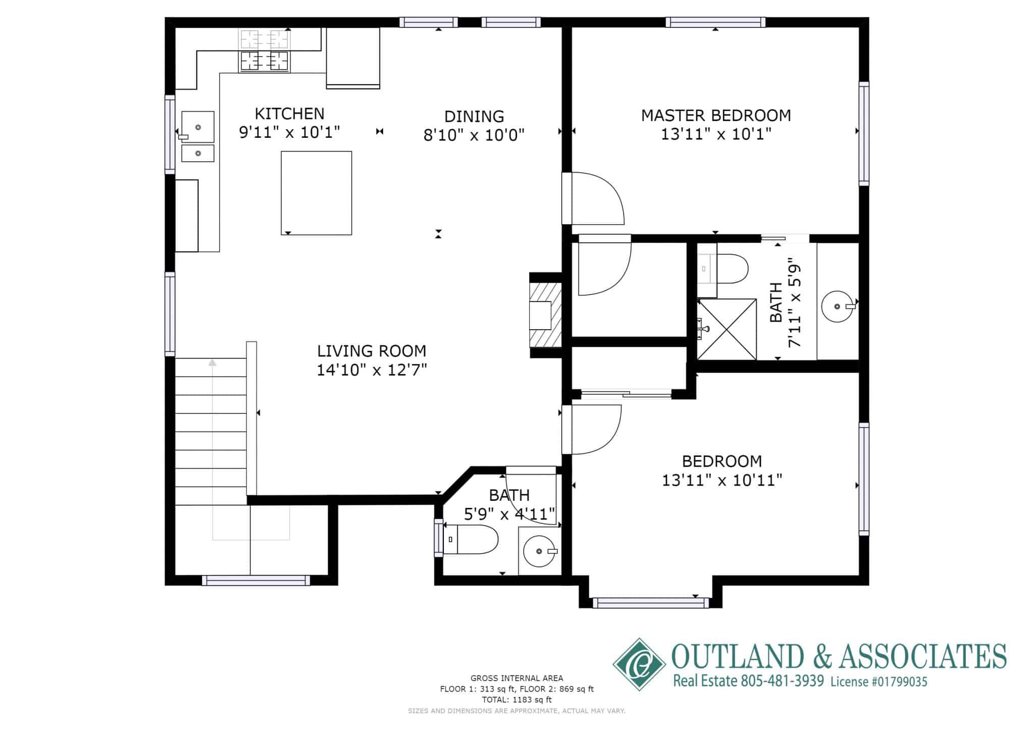357 S 7t Street Grover Beach Ca 93433 Floor Plan - James Outland Real ...